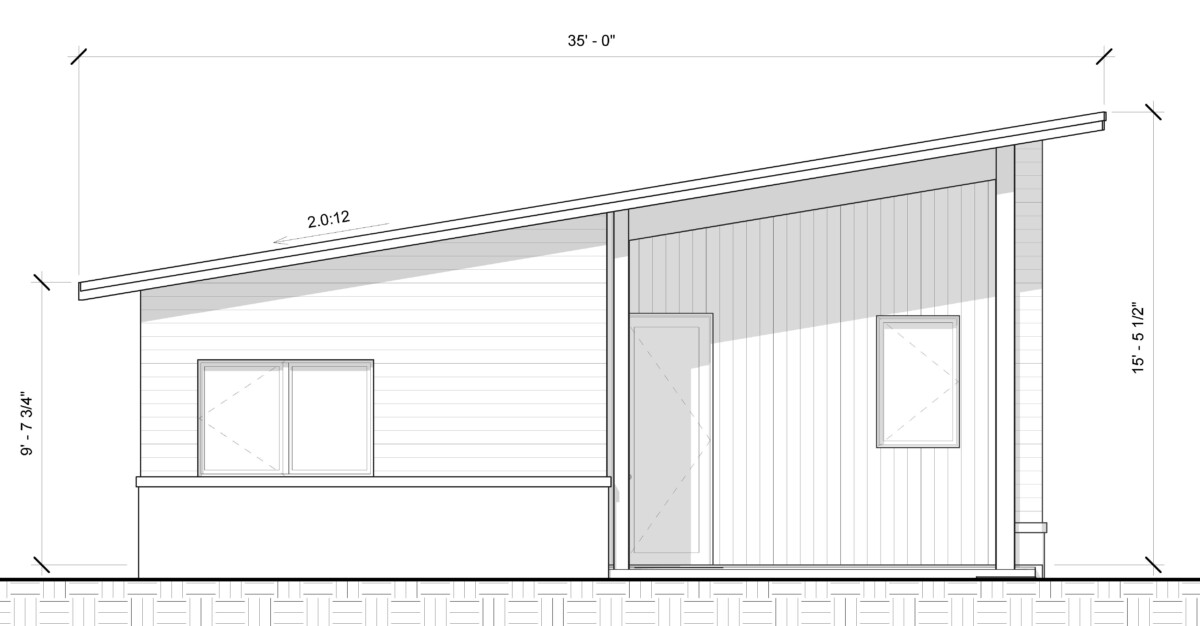 PERIAN (2-bed) - Collective Carpentry - Prefab Building Systems