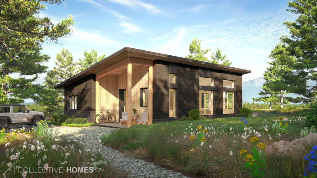 PERIAN (2-bed) - Collective Carpentry - Prefab Building Systems